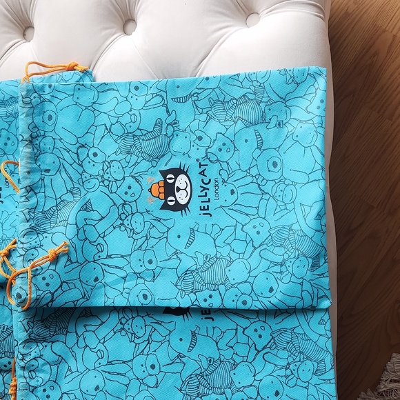 Jellycat | Toys | Jellycat Drawstring Bags Set Of 4 2 Small 2 Large New | Poshmark